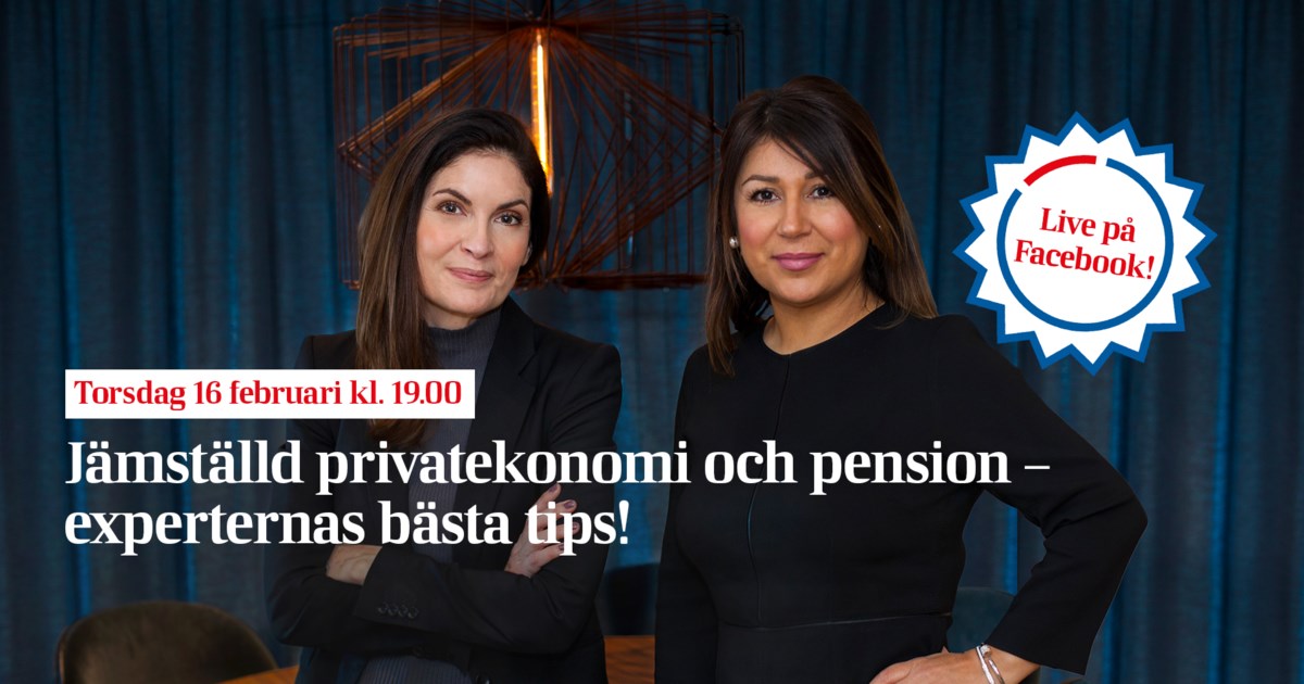 Sparande i orostider – Ett event om jämställd privatekonomi & pension - Länsförsäkringar